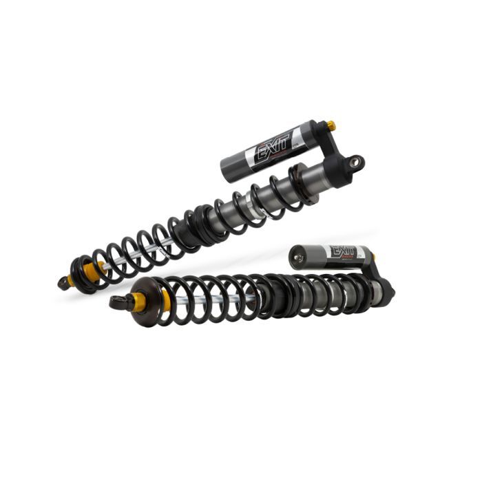 POLARIS RZR XP 1000/TURBO 2.5" X2 SERIES REAR PIGGY BACK EXIT SHOCKS ...