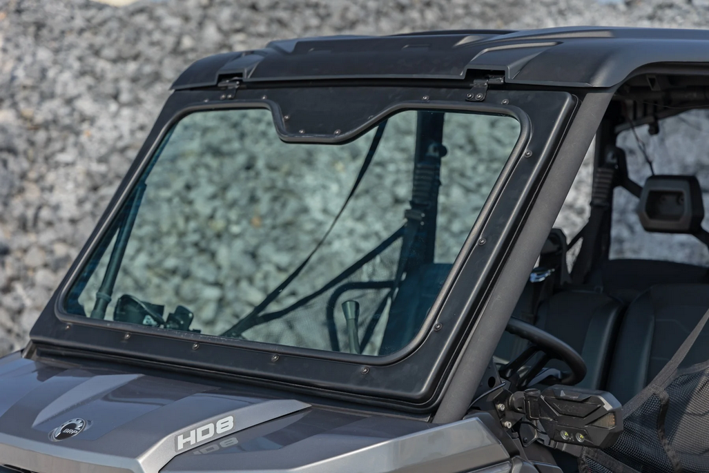 Electric Tilt Glass Windshield Can-Am Defender HD8/HD9/HD10 - Rough Co ...