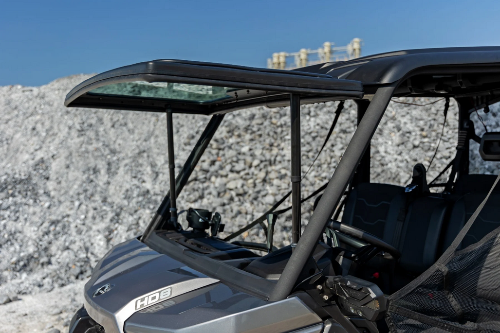 Electric Tilt Glass Windshield Can-Am Defender HD8/HD9/HD10 - Rough Co ...
